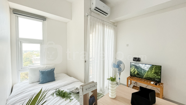 Sewa Apartemen Akasa Pure Living BSD - Minimalist Studio Room at Akasa ...